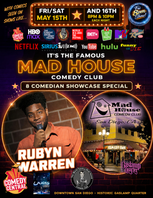 Mad House Comedy Club – San Diego CA